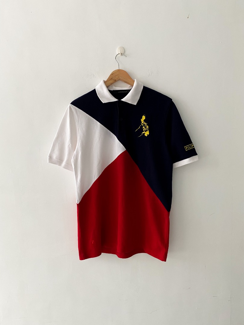 Philippine Flag Colorway by Collectzone Polo Shirt, Men's Fashion, Tops ...