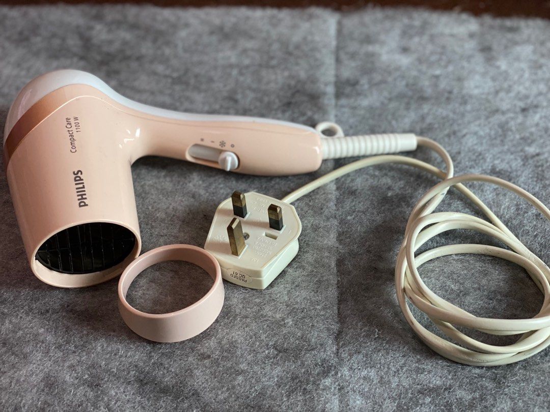 Philips compact care 1100w hair dryer, Beauty & Personal Care, Hair on ...