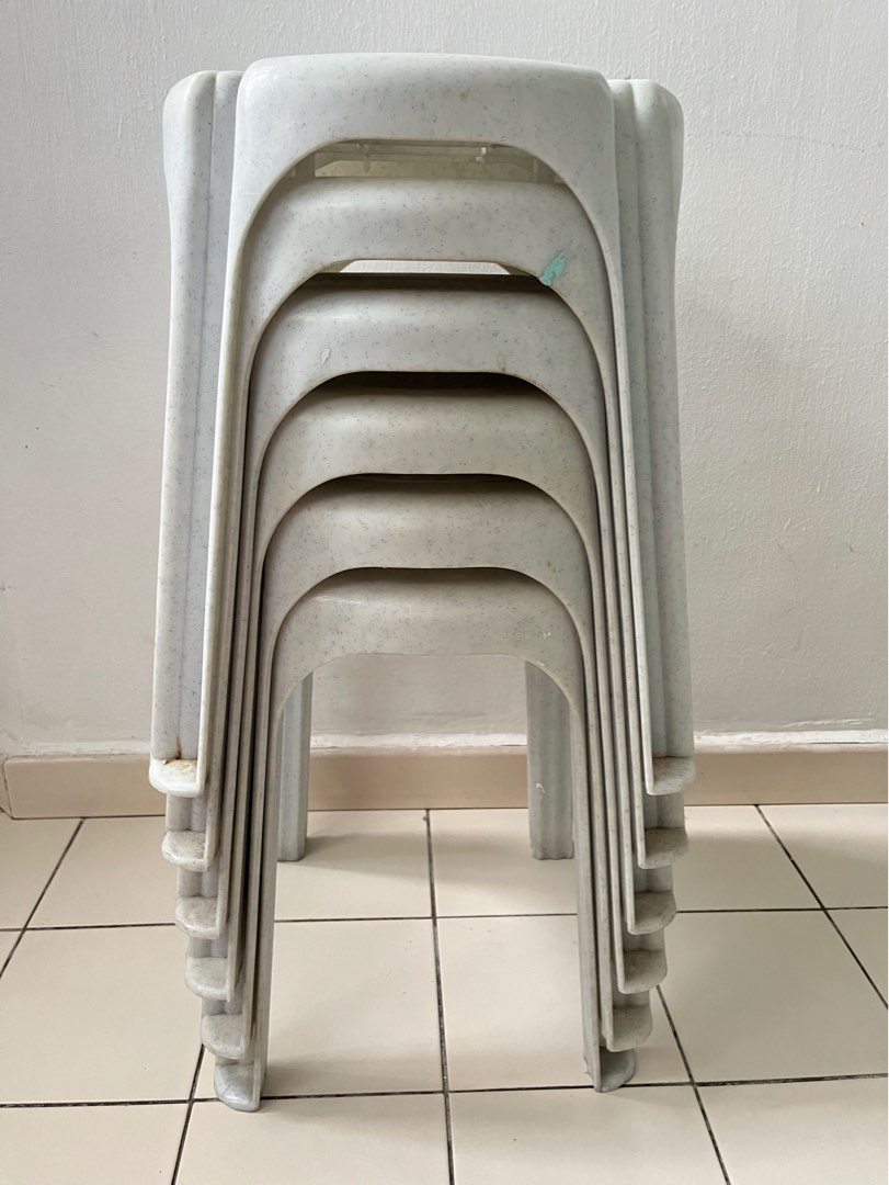 Plastic Stools, Furniture & Home Living, Furniture, Chairs on Carousell