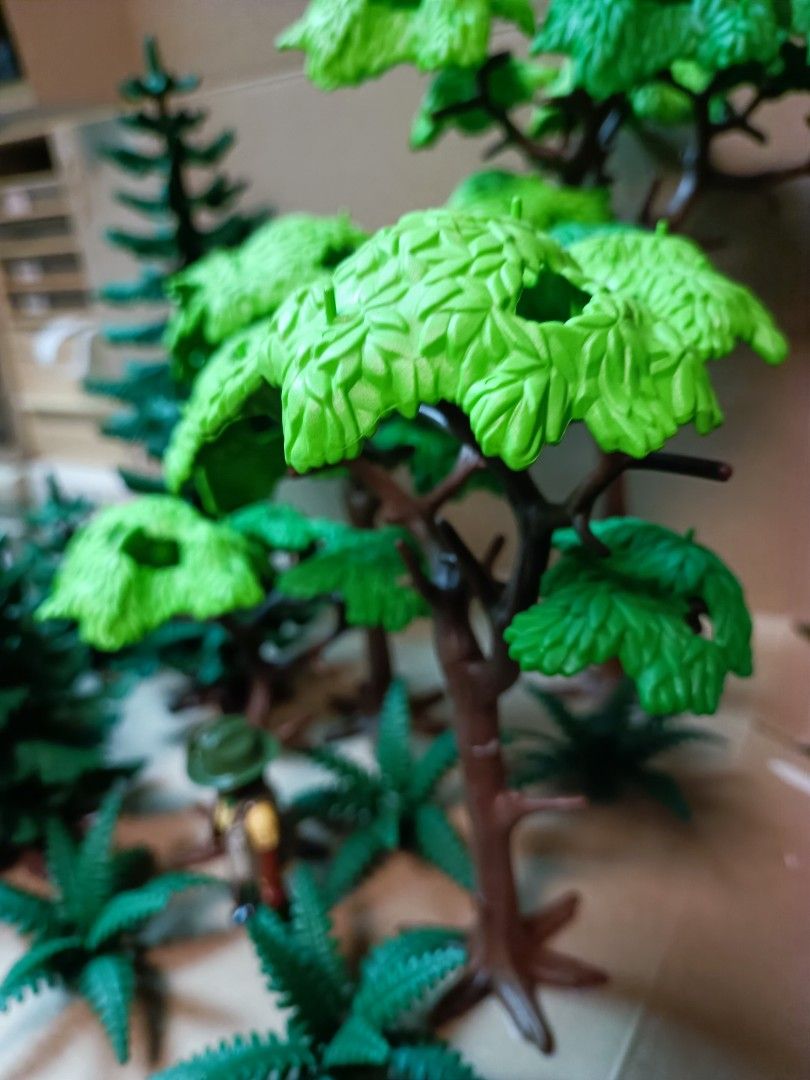 Playmobil trees lot, Hobbies & Toys, Toys & Games on Carousell