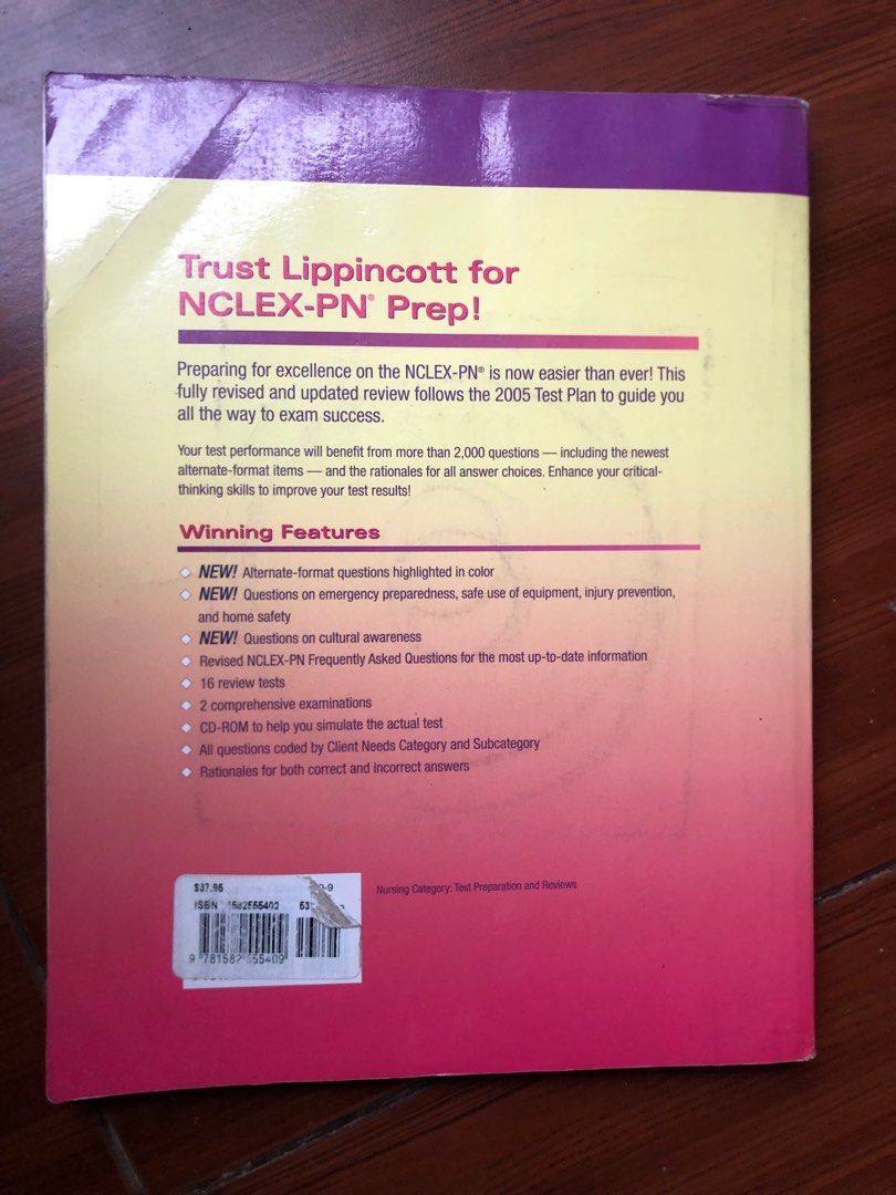 PNLE NLE NCLEX Nursing Books, Hobbies & Toys, Books & Magazines ...