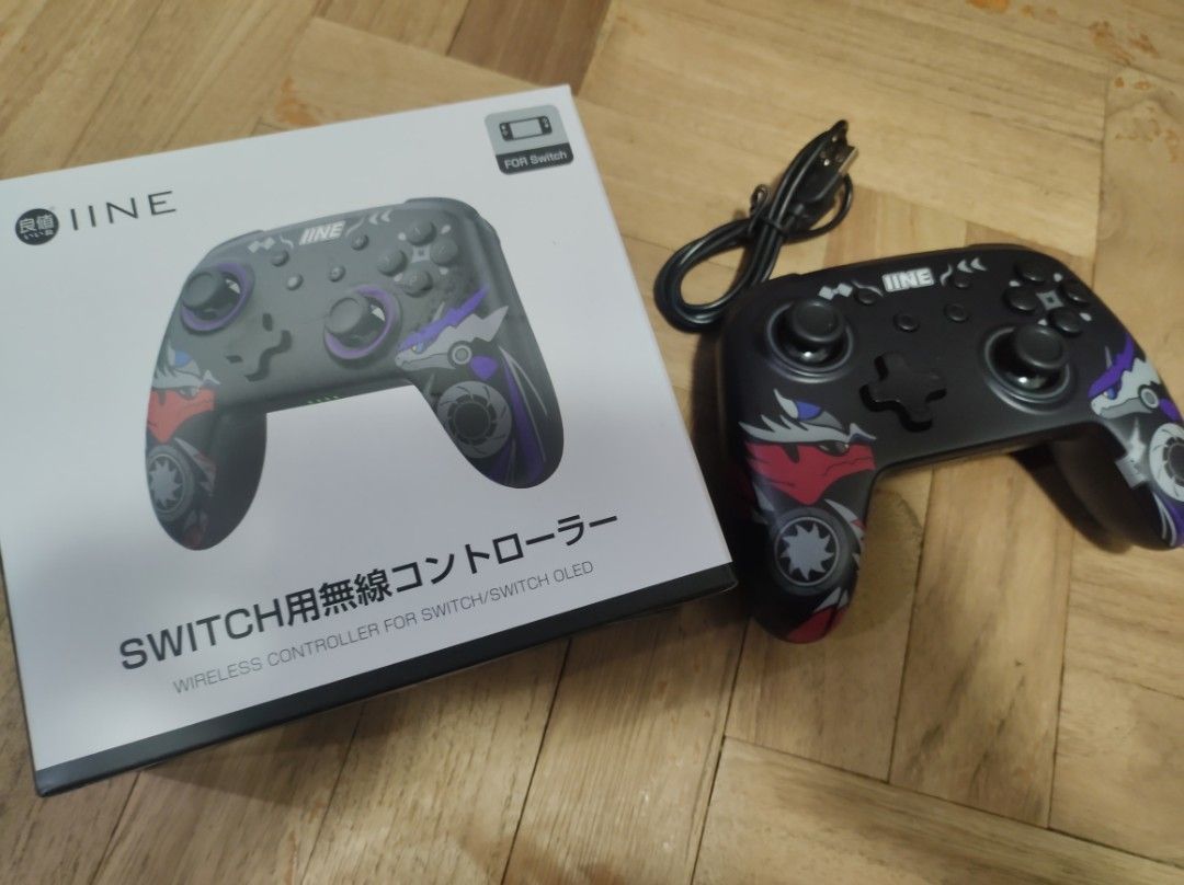 IINE Nintendo Switch Pro Controller (Pokemon Scarlet Violet edition ...