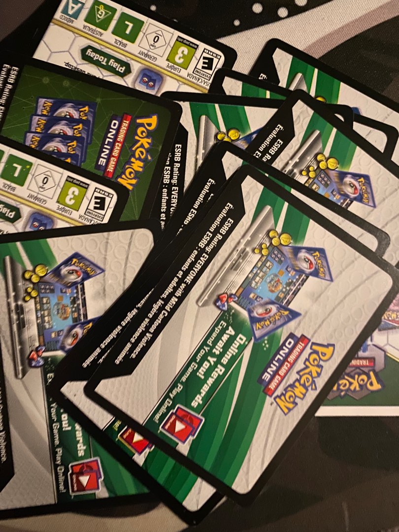 Pokemon TCGO/TCG Live Code Cards (Celebrations, Crown Zenith, Fusion ...