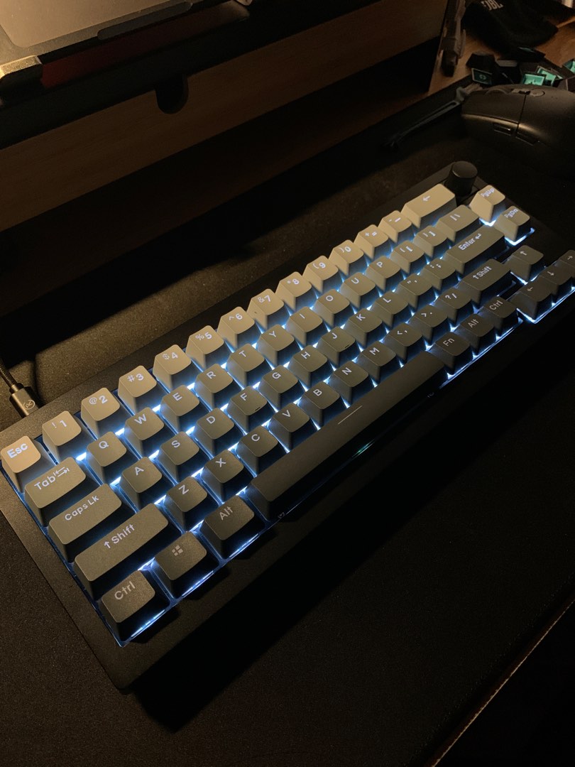 Polar Day Gray Gradient PBT Keycaps - OEM Profile, Computers & Tech ...