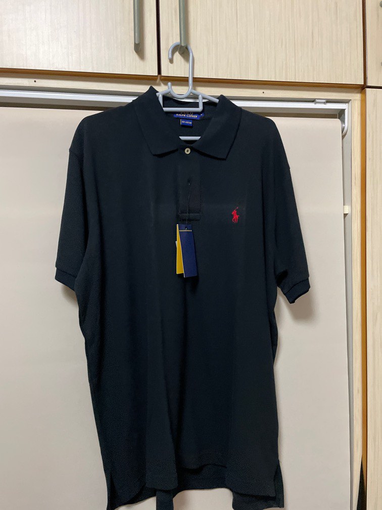 Polo Ralph Lauren Polo Shirt (Black), Men's Fashion, Tops & Sets, Tshirts & Polo Shirts on Carousell