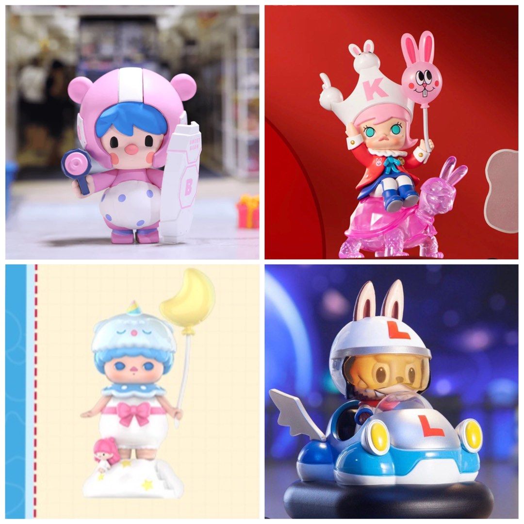Popmart sweetbean,CNY molly, labubu bumpercar, Hobbies & Toys, Toys ...
