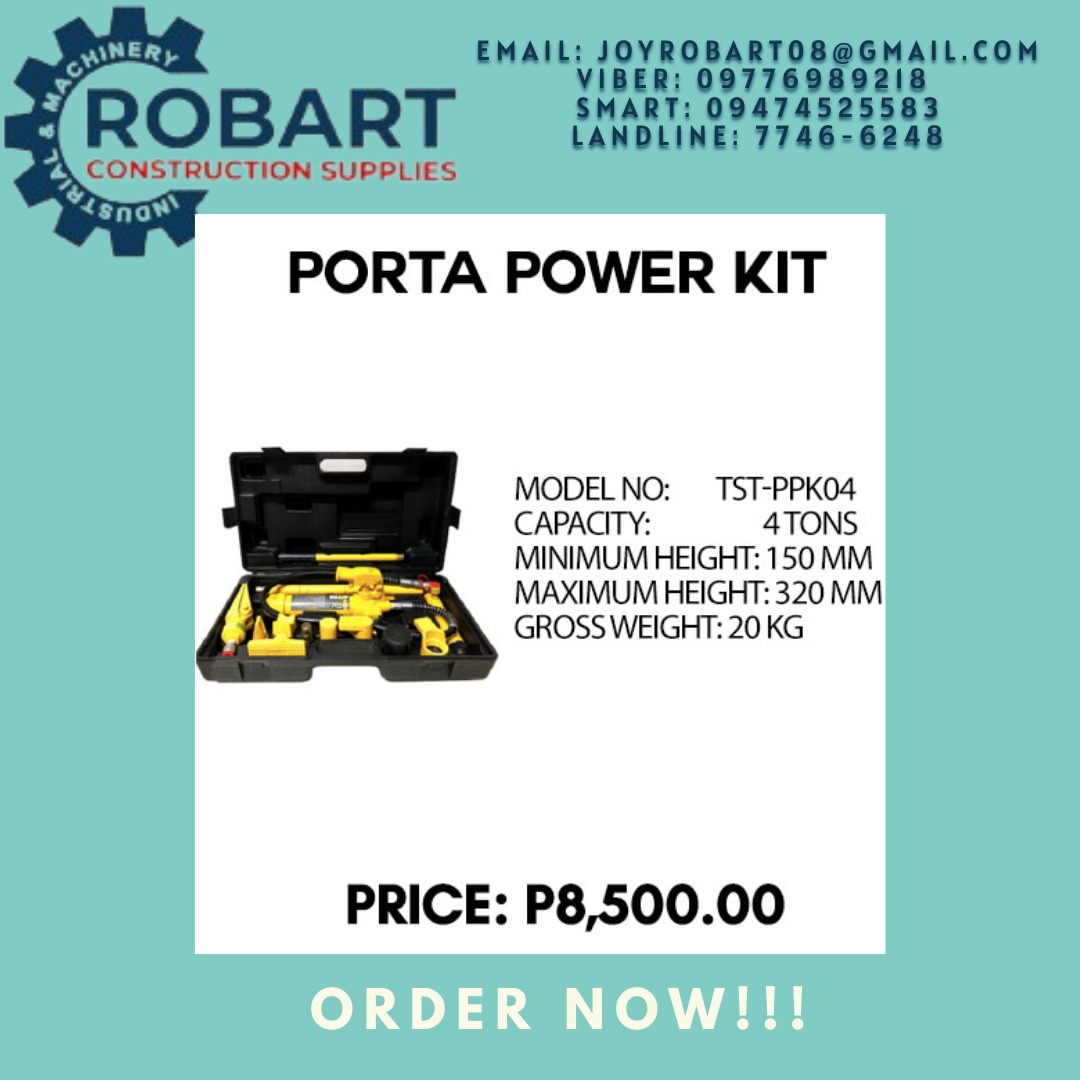 PORTA POWER KIT, Commercial & Industrial, Industrial Equipment on Carousell