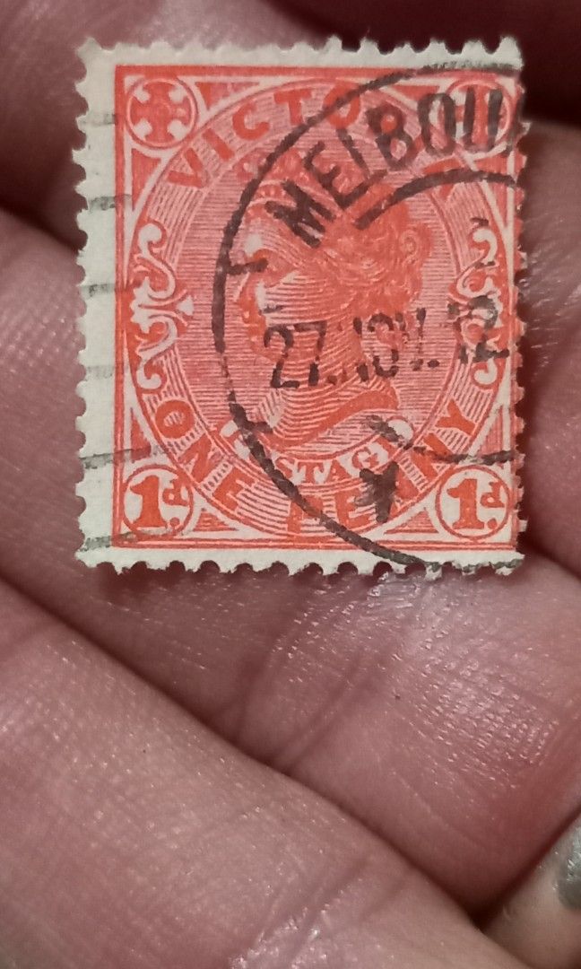 Queen victoria one penny stamp, Hobbies & Toys, Memorabilia ...