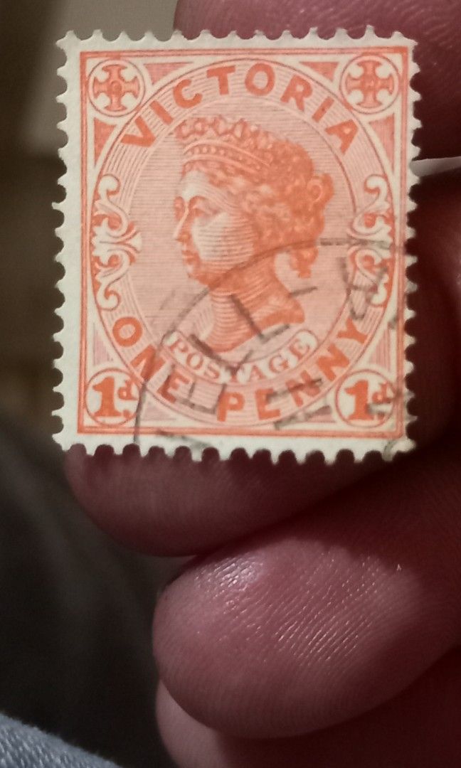 Queen victoria one penny stamp, Hobbies & Toys, Memorabilia ...