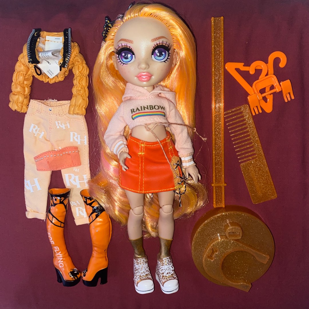 Rainbow High Poppy Rowan, Hobbies & Toys, Toys & Games on Carousell
