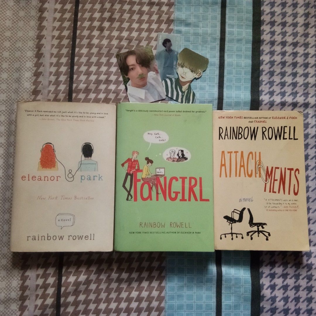 Rainbow Rowell Books (Eleanor & Park, Fangirl and Attachments), Hobbies ...