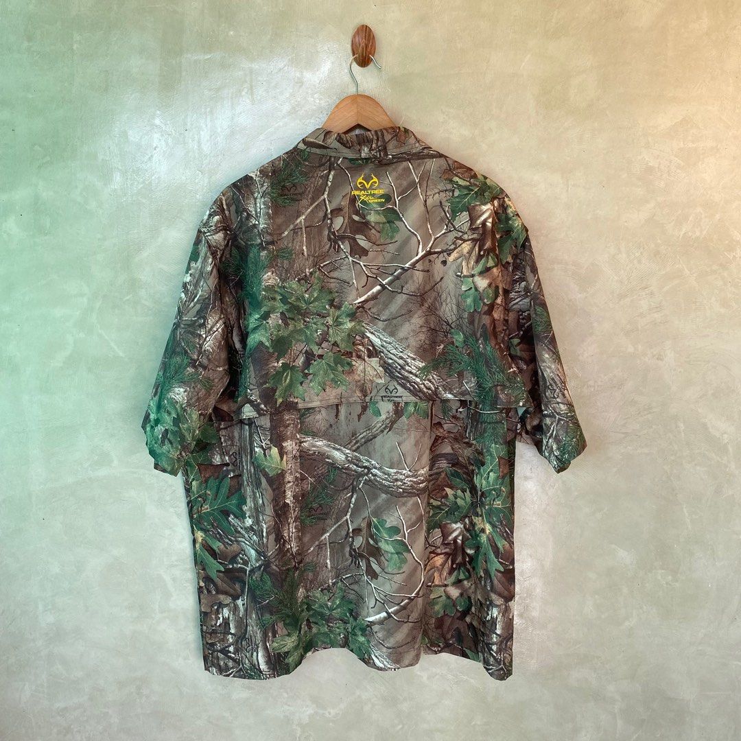 Realtree Extra Green Silk Polo, Men's Fashion, Tops & Sets, Tshirts ...