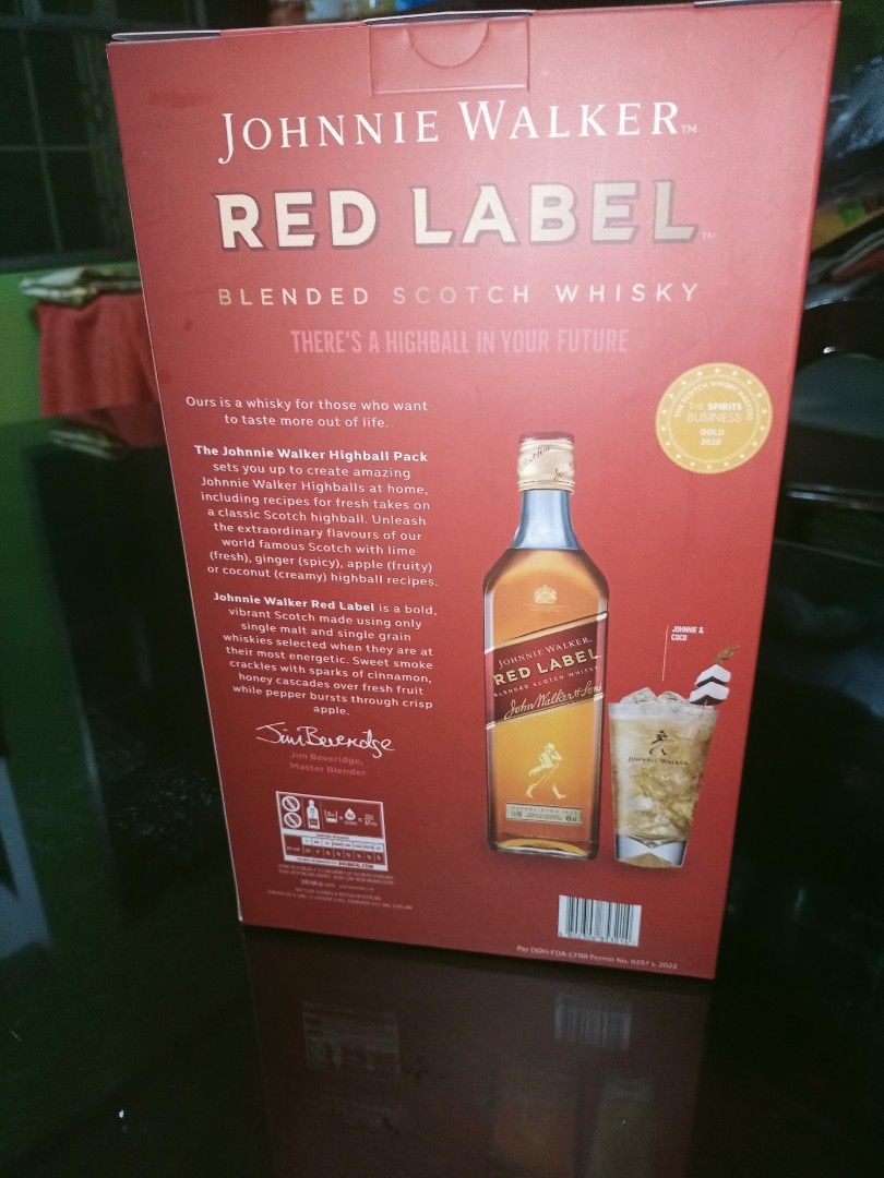 Red label original legit seller here pm, Food & Drinks, Beverages on ...