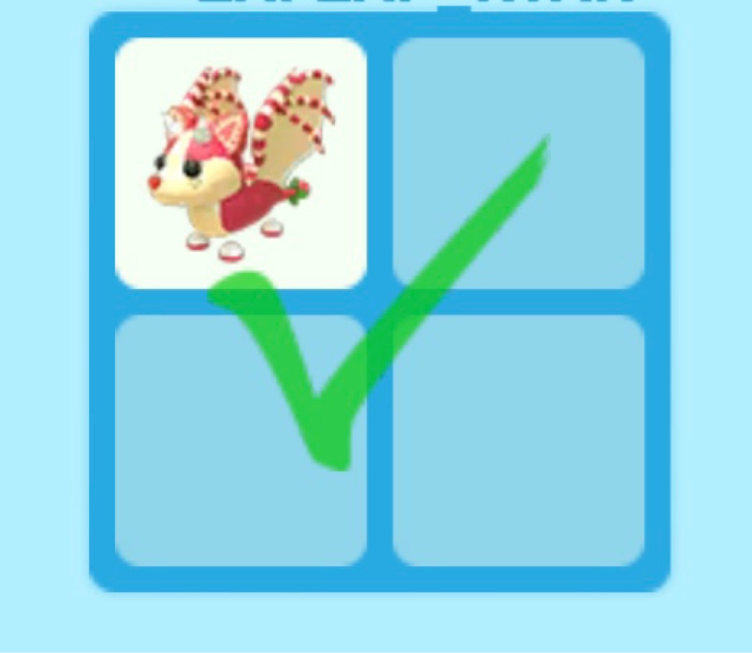 Roblox adopt me strawberry bat dragon, Video Gaming, Gaming Accessories ...