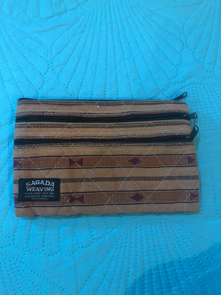 Sagada weaving pouch/pencil case, Women's Fashion, Bags & Wallets ...