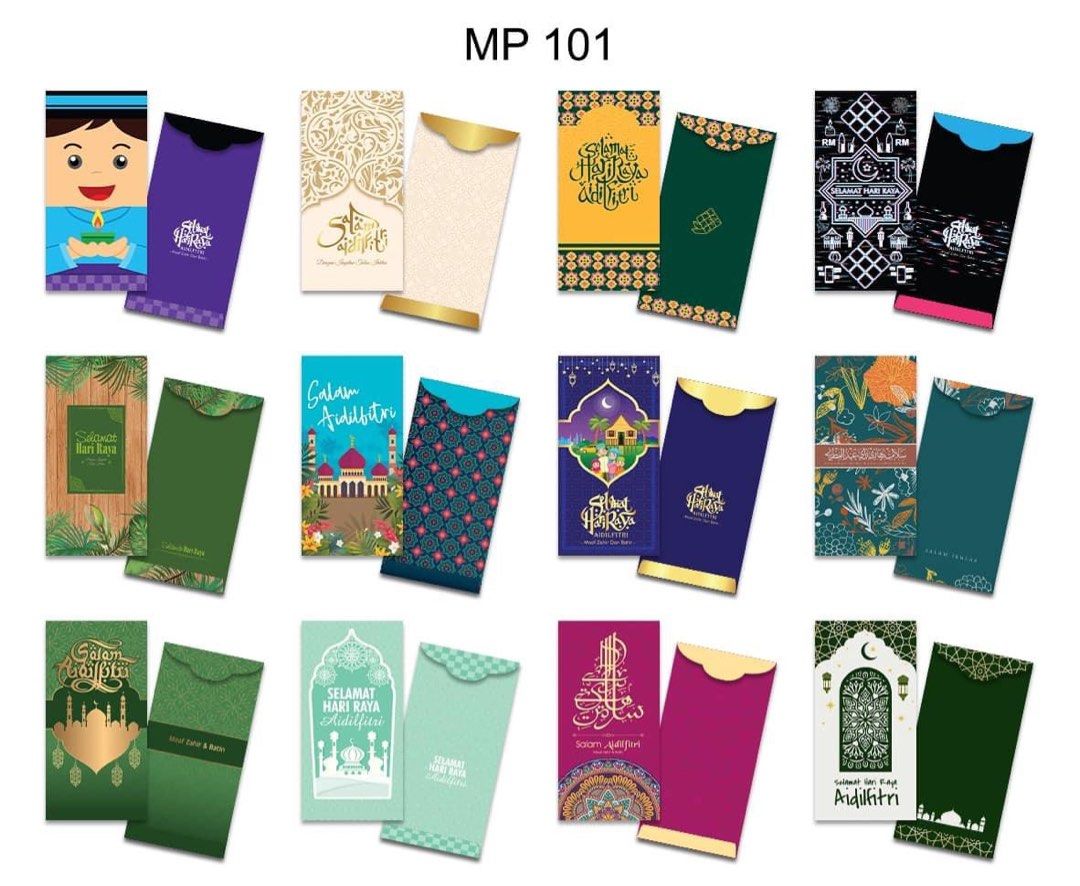Sampul raya (custom), Hobbies & Toys, Stationery & Craft, Other ...