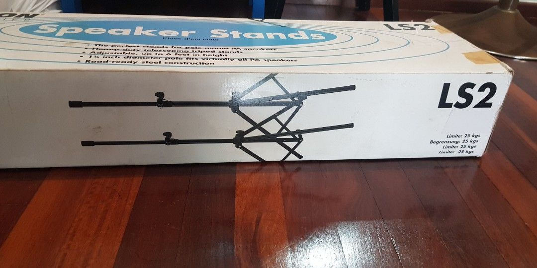 Samson PA speaker stands, Hobbies & Toys, Music & Media, Music ...