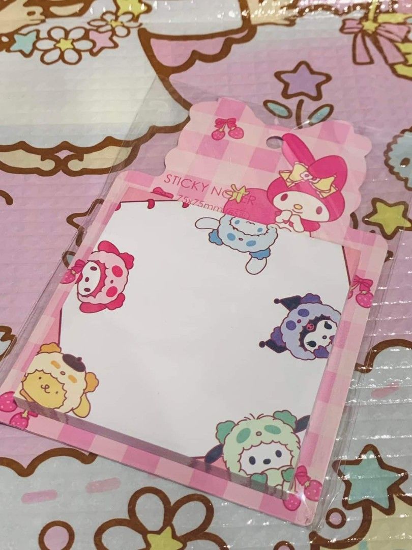 Sanrio Costume Sticky Note, Hobbies & Toys, Stationary & Craft, Other ...