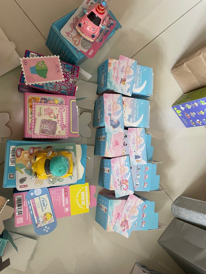 sanrio falling asleep dimoo jurassic world shinwoo popmart bumper car ...