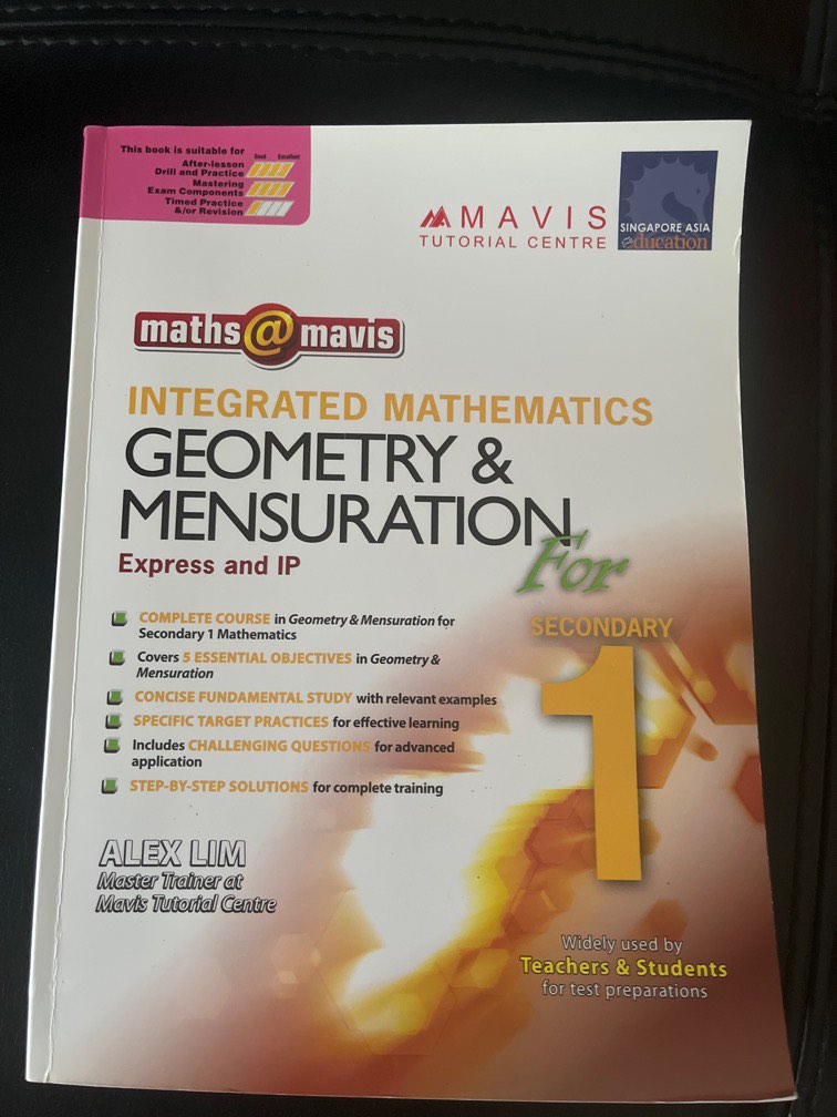 Sec 1 Integrated Math, Hobbies & Toys, Books & Magazines, Assessment ...