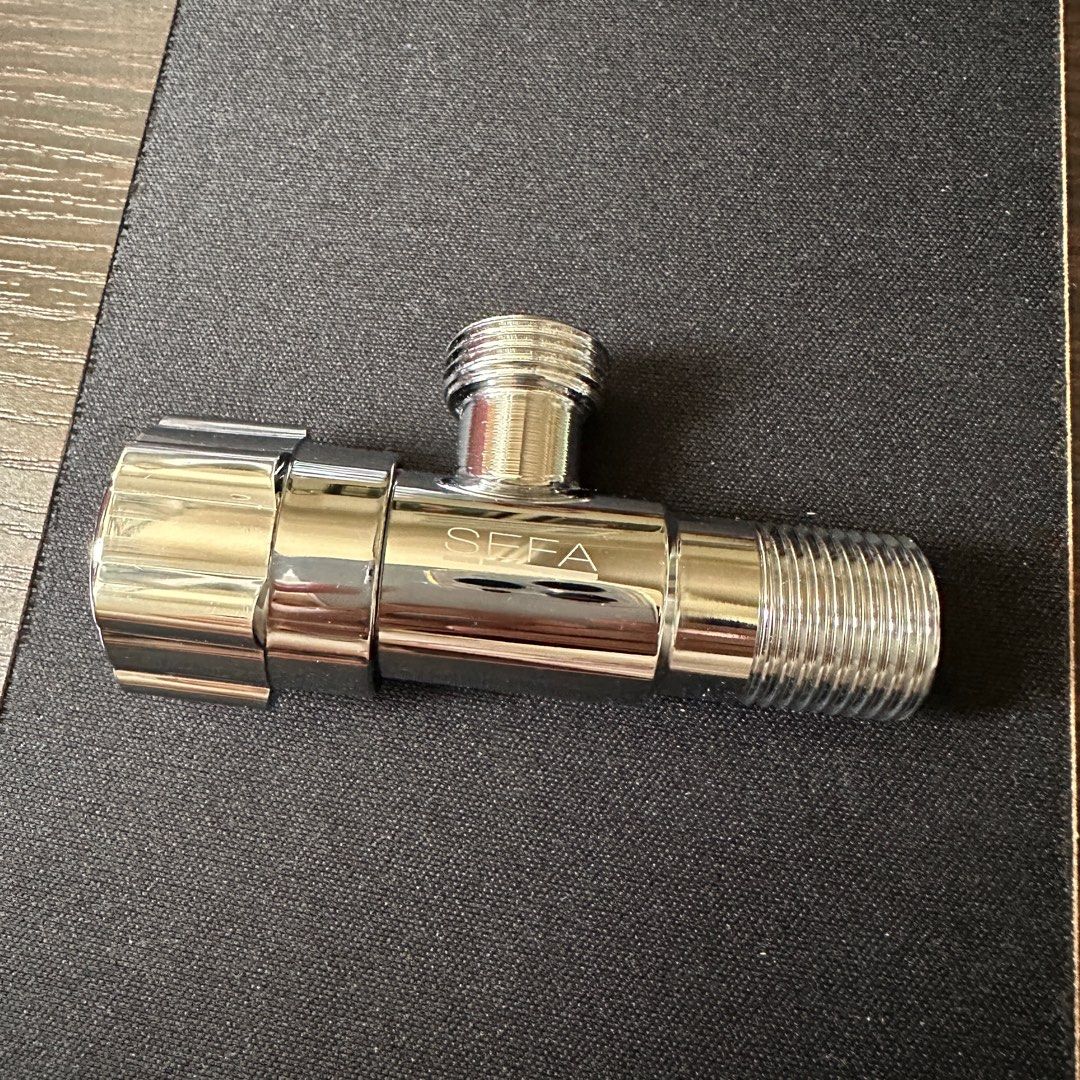 Sefa Two Way Angle Valve, Furniture & Home Living, Home Improvement ...