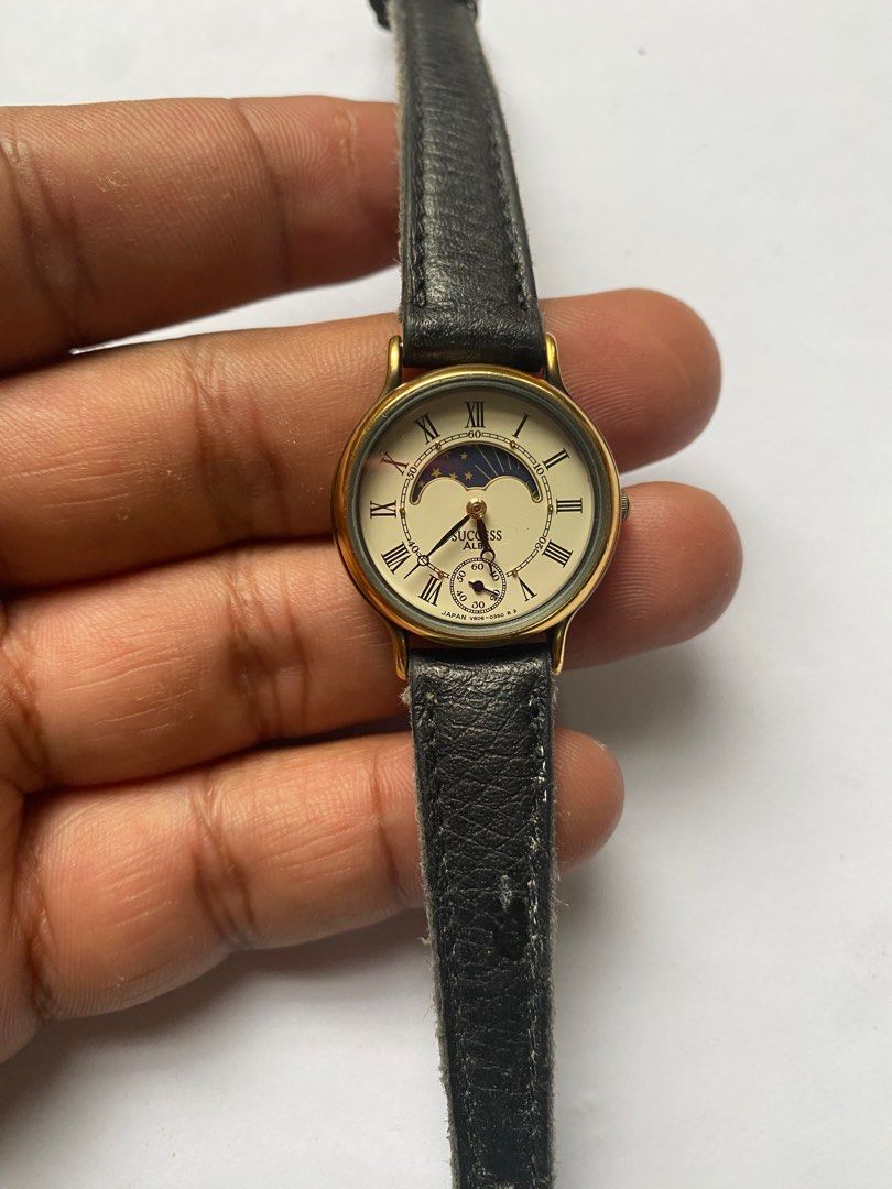 SEIKO ALBA SUCCESS MOONPHASE, Women's Fashion, Watches & Accessories ...