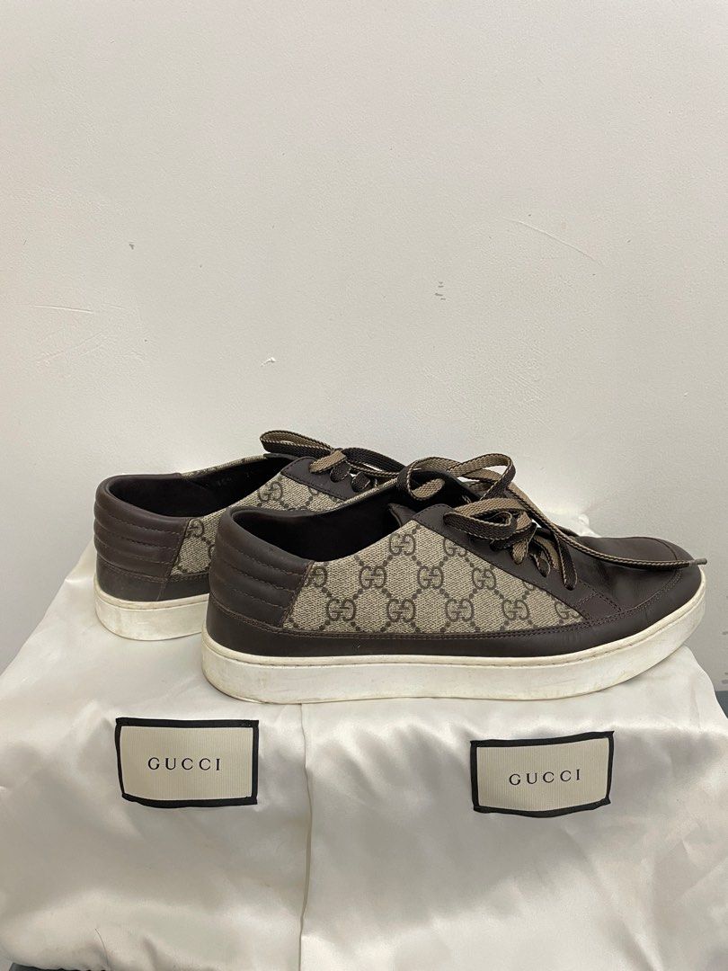 Sepatu Sneakers Gucci - Authentic, Barang Mewah, Aksesoris di Carousell
