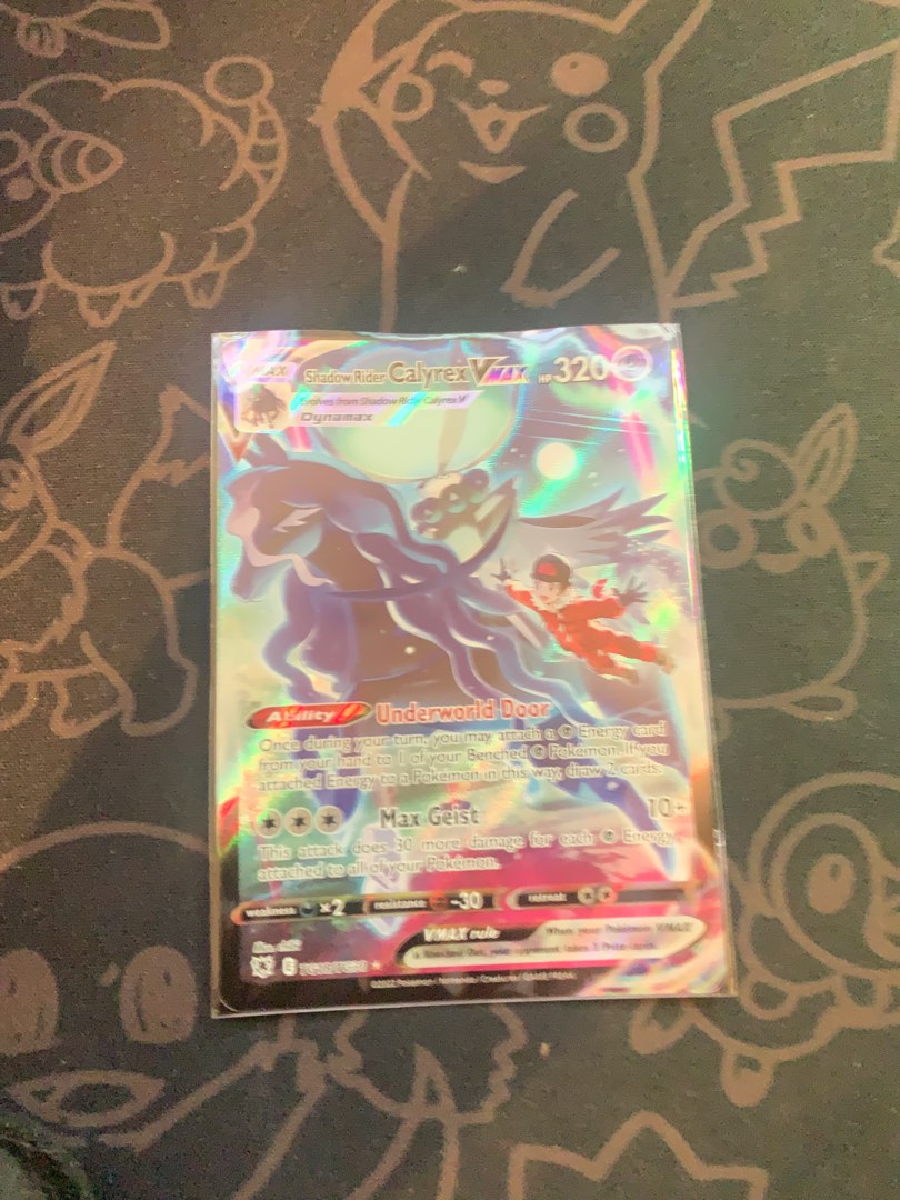 Shadow rider Calyrex VMAX | Astral Radiance | CSR, Hobbies & Toys, Toys ...