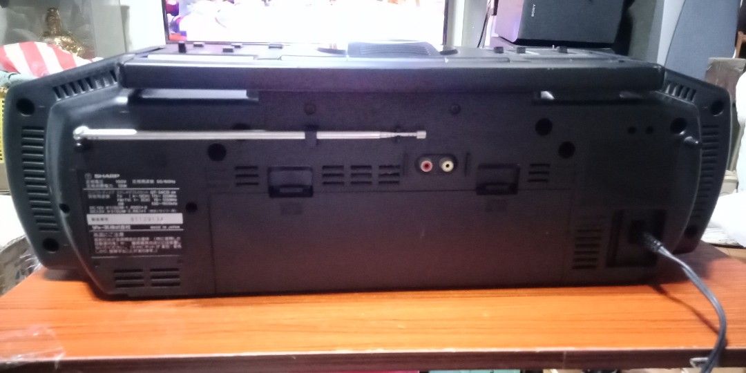 Sharp QT-34CD CD Cassette Radio, Audio, Portable Music Players on Carousell