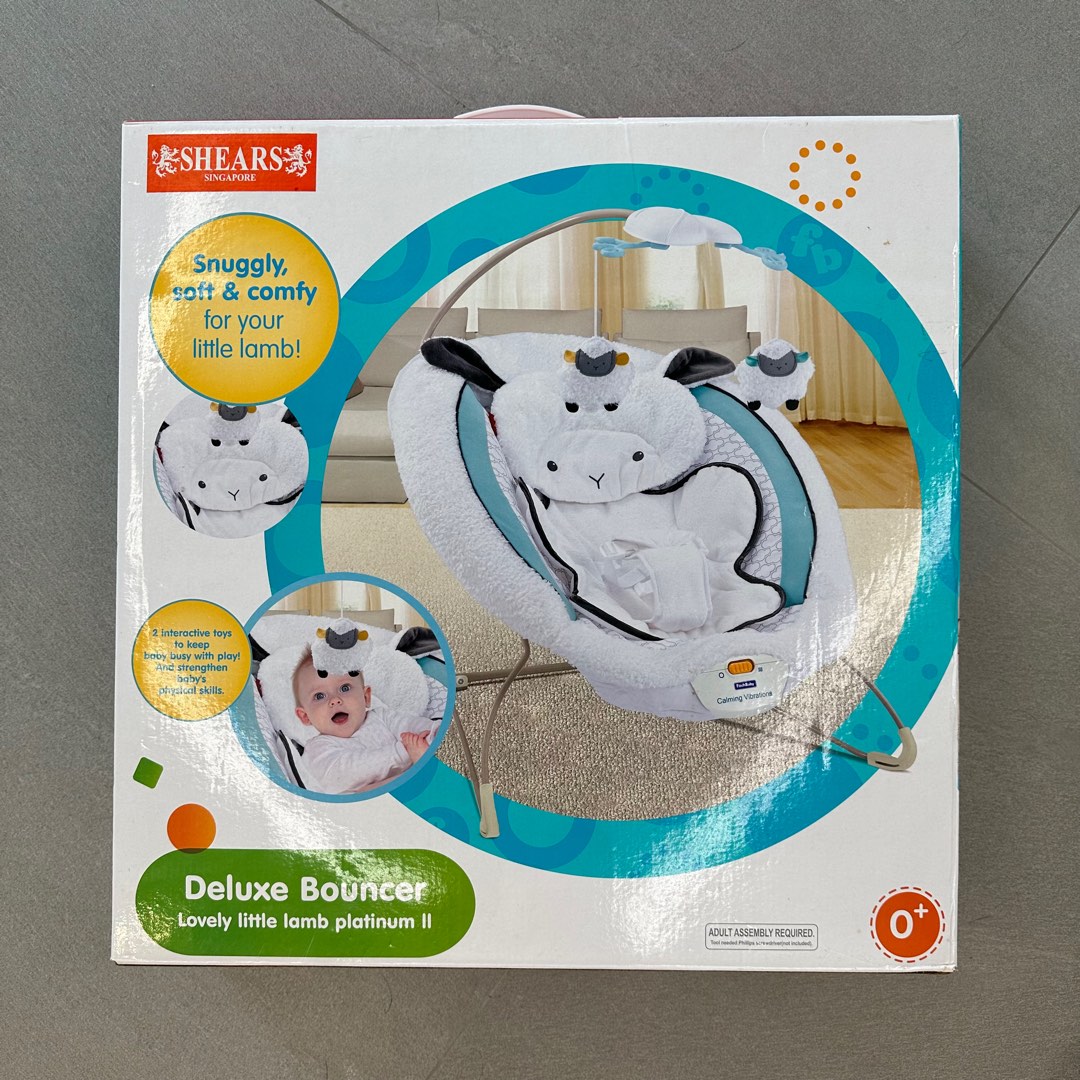 Shears Deluxe Bouncer (self pick up), Babies & Kids, Baby Nursery ...
