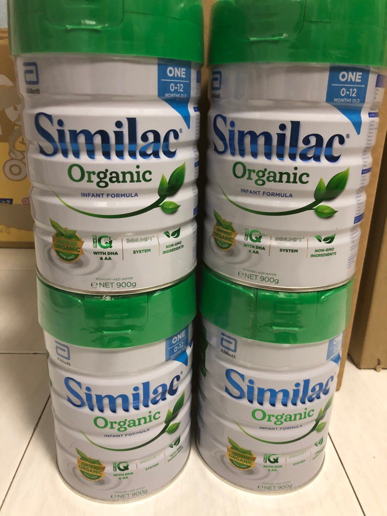 Similac organic formula stage 1 (0-12 mths old), Babies & Kids, Nursing ...