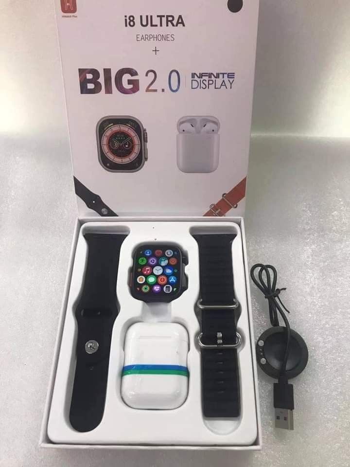 Smart watch ultra infinite earpods 2n1, Mobile Phones & Gadgets ...