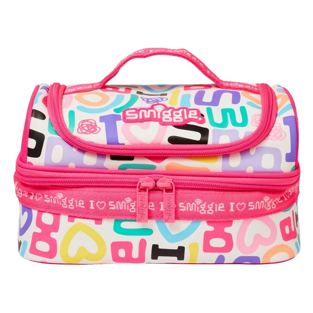 Smiggle Double Decker Lunch Bag, Babies & Kids, Going Out, Other Babies ...