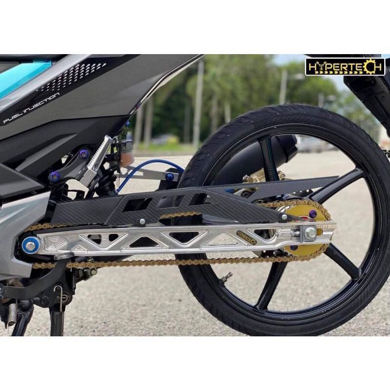 Sniper hypertech swingarm silver PNP, Motorcycles, Motorcycle ...