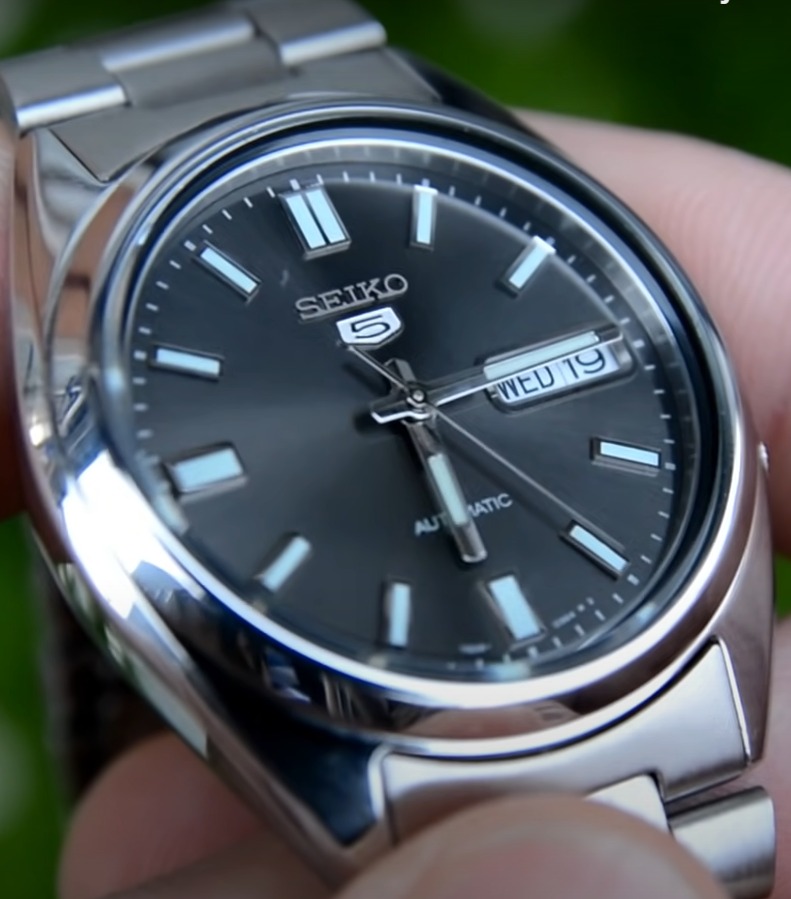 SNXS79K1 SEIKO 5 SNXS79 Jewels Automatic Black Dial Stainless Steel Men ...