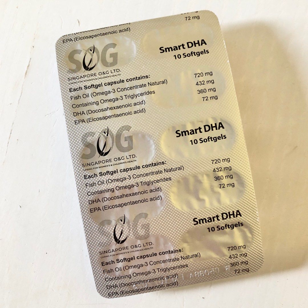 SOG Smart DHA 10s & Obimin Multivitamins 28s for Pregnant and ...