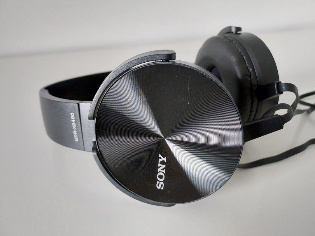 Sony Bass Headphones with built in microphone, Audio, Headphones ...
