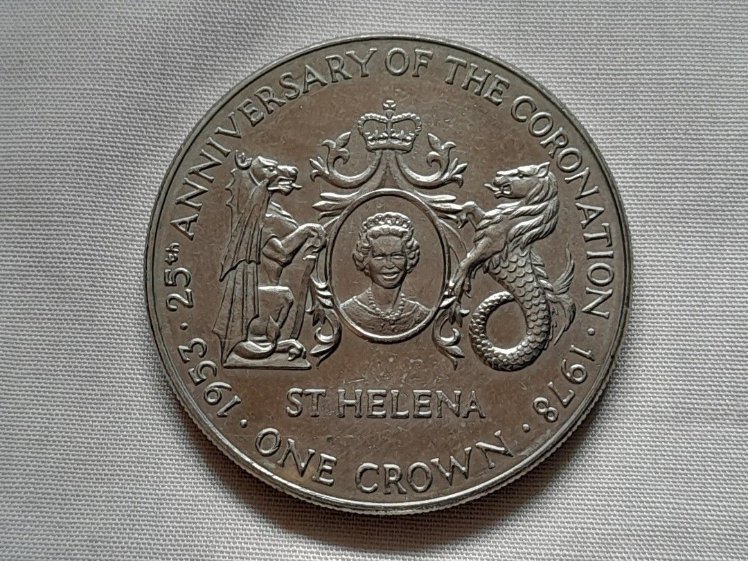 St. Helena Queen Elizabeth II 25th Anniversary Of The Coronation One ...
