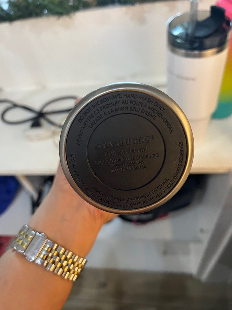 Starbucks insulated metal tumnler, Furniture & Home Living, Kitchenware ...