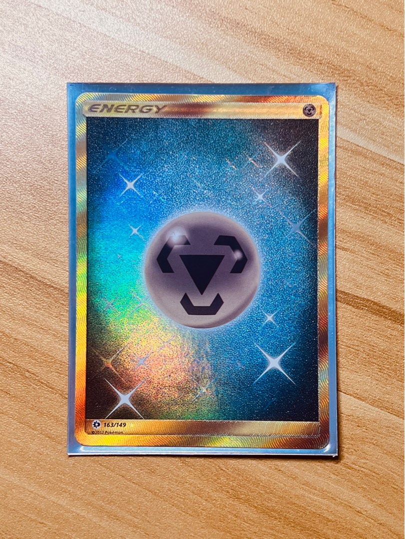 SECRET RARE Steel Type Energy Pokémon Card, Hobbies & Toys, Toys ...
