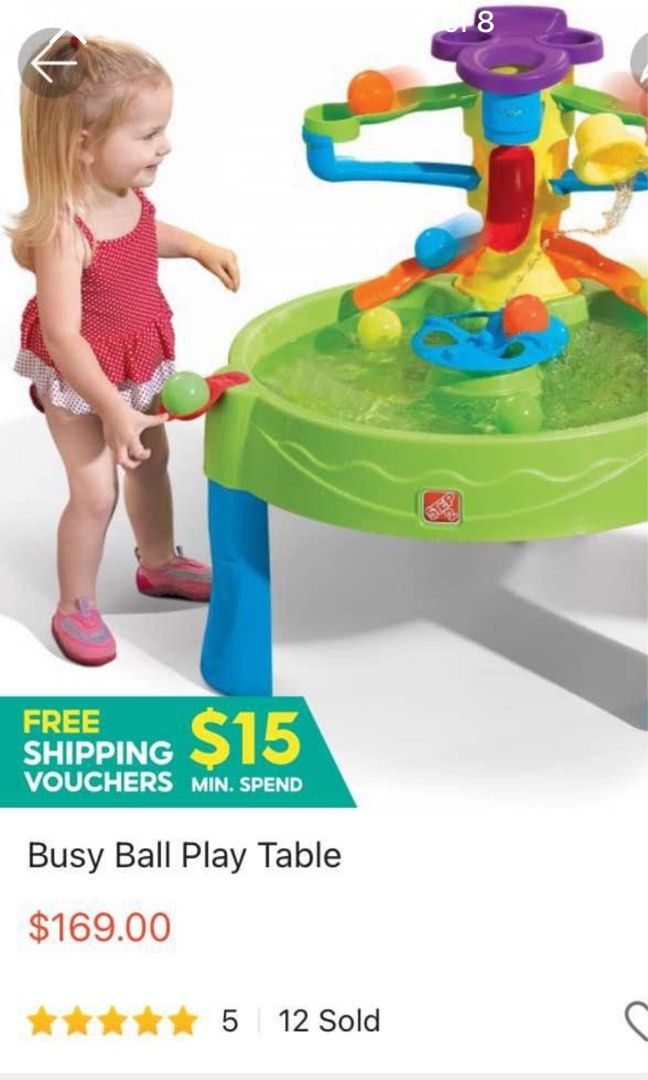 Step 2 Busy ball play table, Babies & Kids, Infant Playtime on Carousell