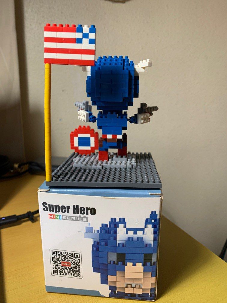 Super Hero Mini Series (Captain America), Hobbies & Toys, Toys & Games ...