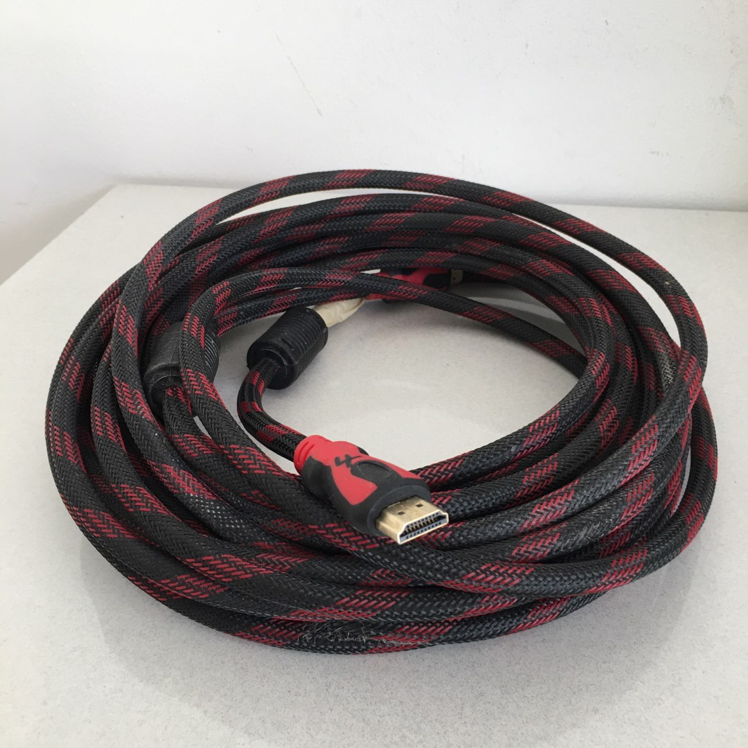 Super long HDMI cable, TV & Home Appliances, TV & Entertainment, TV ...
