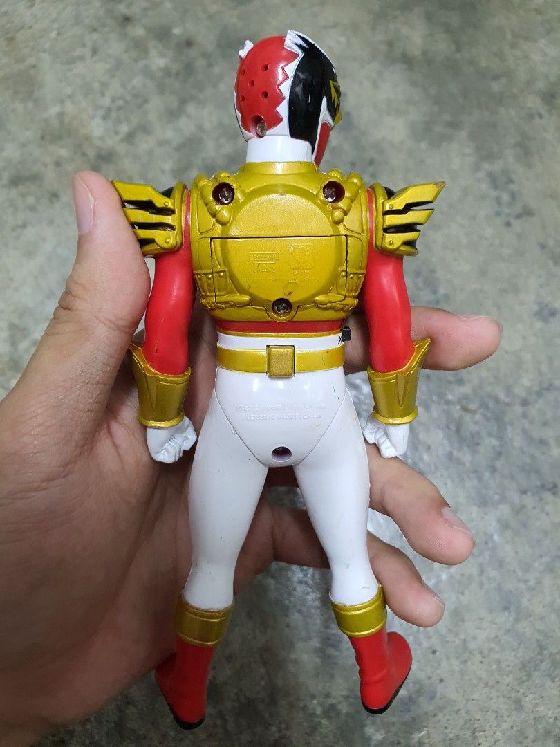 Super sentai Power rangers vintage electronic toy sofubi, Hobbies ...