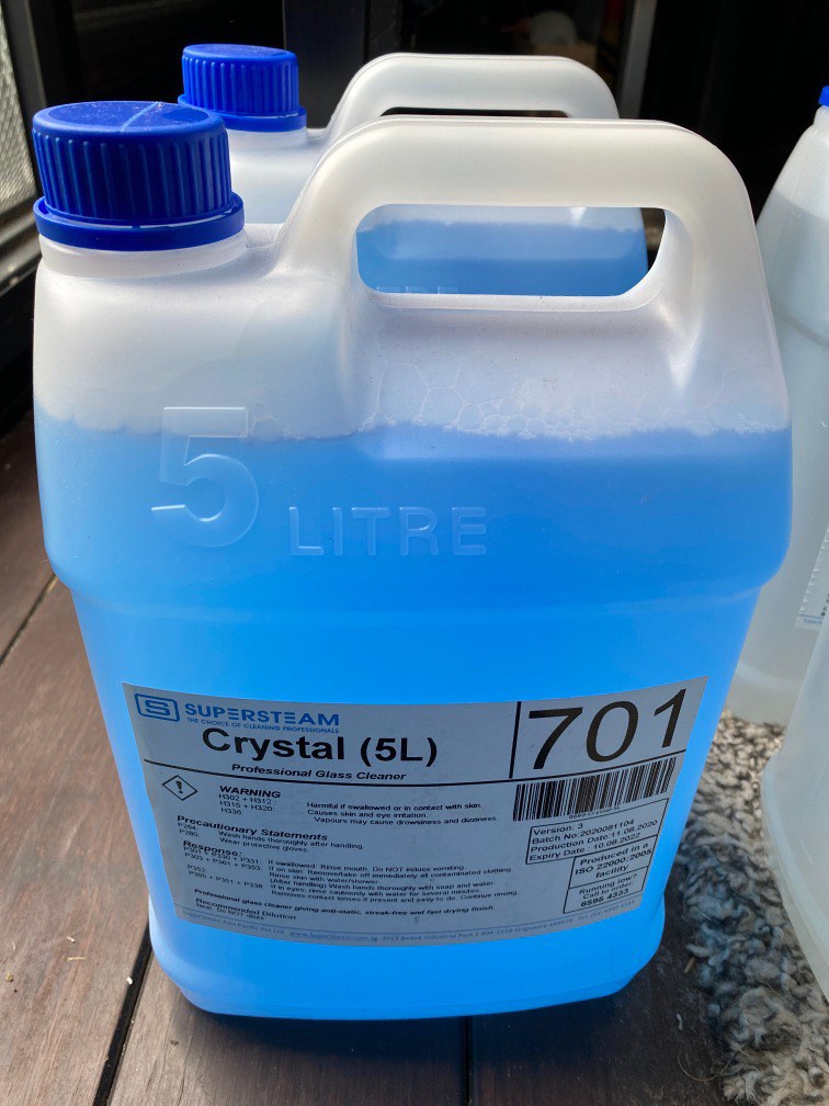 Supersteam Professional Glass Cleaner 5L, Furniture & Home Living ...
