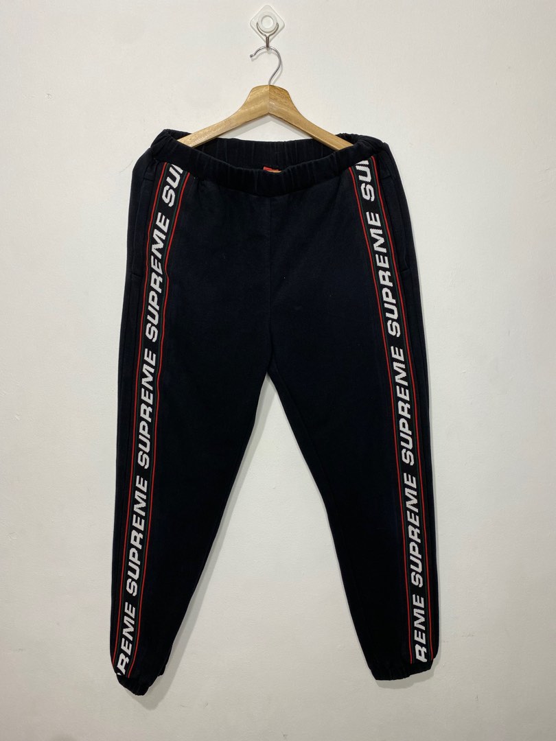 Supreme Jogger pants, Men's Fashion, Bottoms, Joggers on Carousell