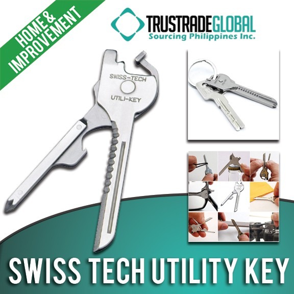 Swisstech Utility Key / 6 in 1 Multipurpose Key Tool, Furniture & Home ...