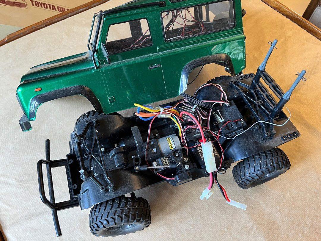 Tamiya CC01 RC Land Rover Defender, Hobbies & Toys, Toys & Games on ...