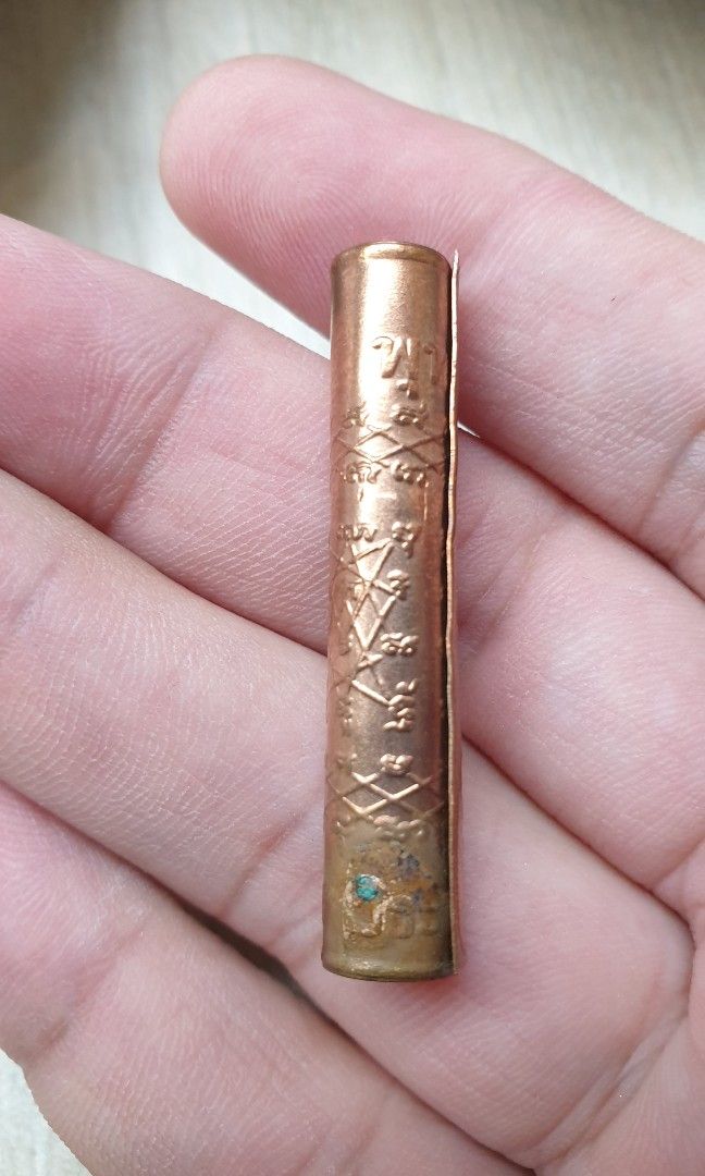 Takrut Yant Kropetch ~ Wat Pak Khlong Makhamtao, Hobbies & Toys ...