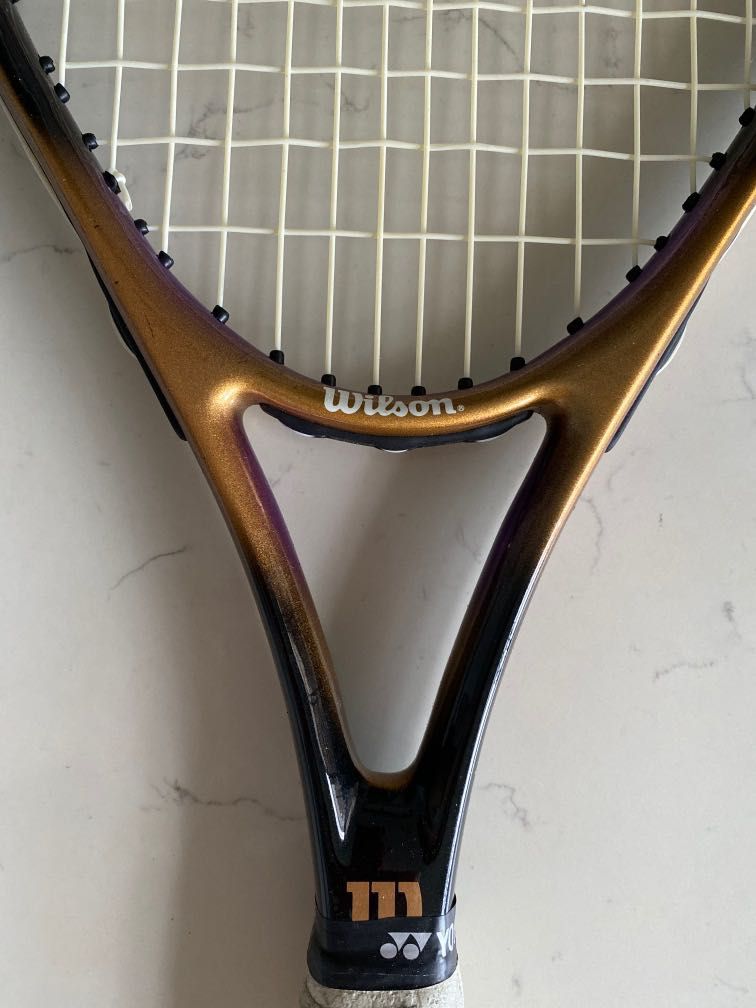 Tennis racket wilson graphite, Sports Equipment, Sports & Games, Racket ...